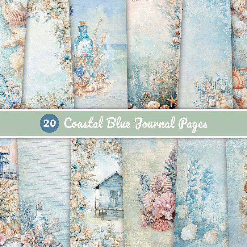 Seashell Journal - Etsy