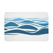 Ocean Wave Bath Mat, Nautical Bathroom Memory Foam Floor Mat, Cute Bath ...