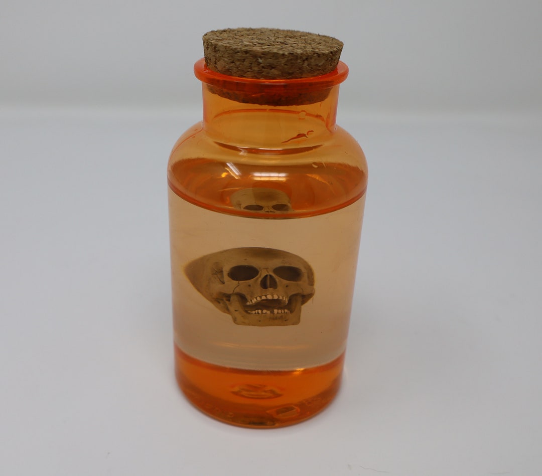 Skull Potion Bottles - Etsy