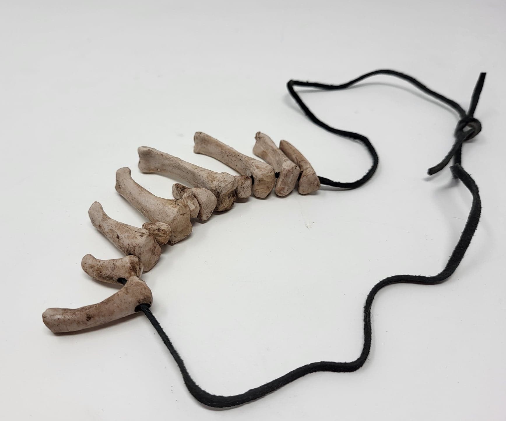 Finger Bone Necklace resin - Etsy