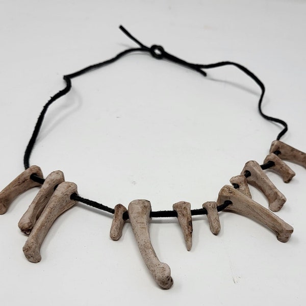 Tribal Bone Necklace - Etsy