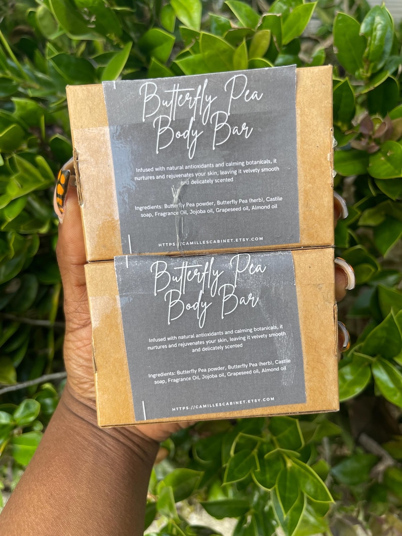 Butterfly Pea Soap Bar - Etsy