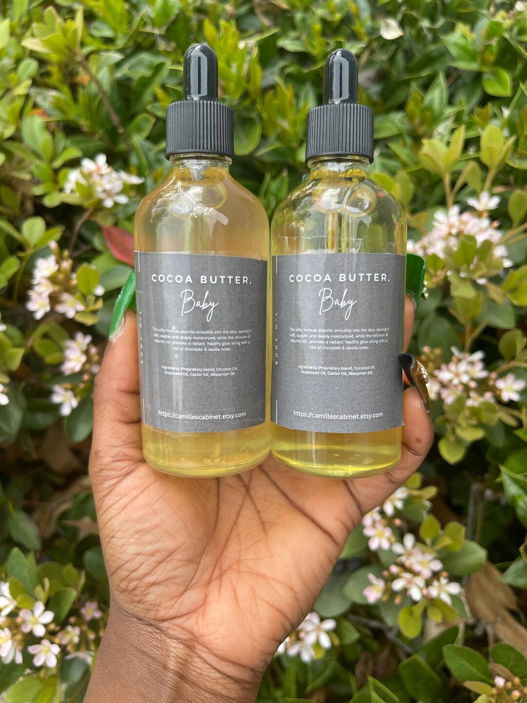 Cocoa Butter Baby Oil - Etsy
