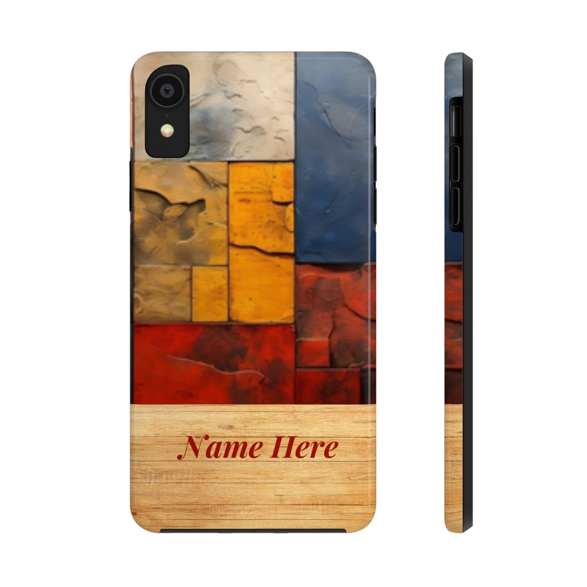 Personalized iPhone Case, Abstract Art Phone Case, Custom Gift ...