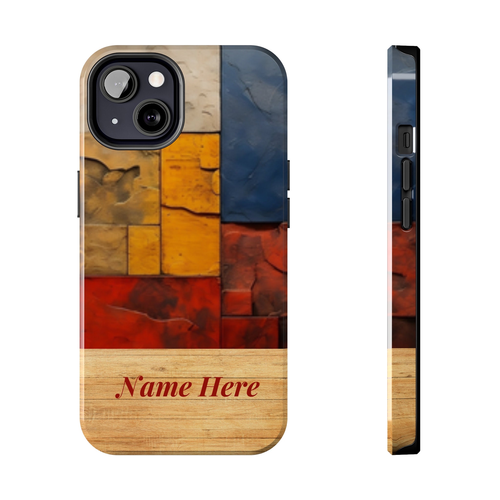 Personalized iPhone Case, Abstract Art Phone Case, Custom Gift ...