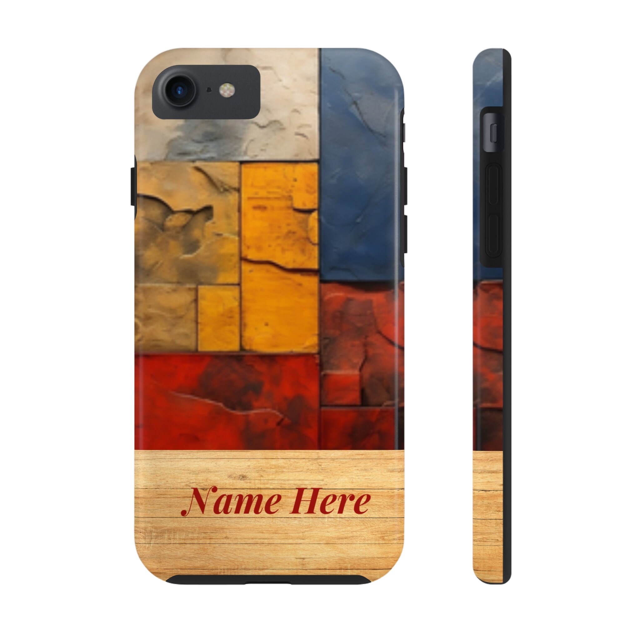 Personalized iPhone Case, Abstract Art Phone Case, Custom Gift ...