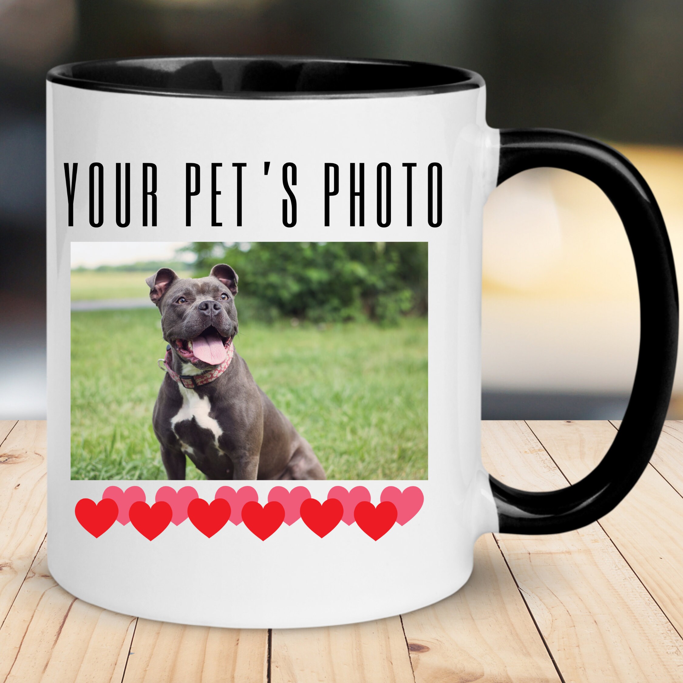 Personalized Dog Photo, Your Pet's Photo Coffee Mug, Pet Lover Gift ...