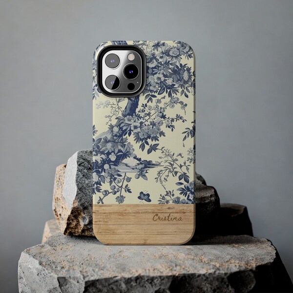 Toile Phone Case Personalized - Etsy