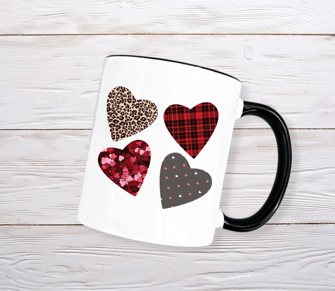 Valentine's Day Mug, Coffee Mug With Heart, Love Coffee Mug for ...