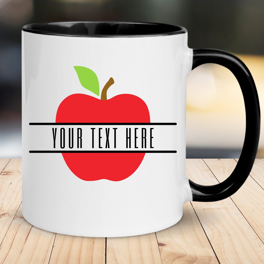 Personalized Teacher Mug, Back to School Teacher Gift, Custom Teacher ...