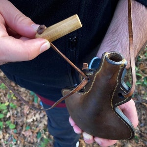 Leather Flask Pattern PDF Digital Product Leather Costrel Pattern PDF ...