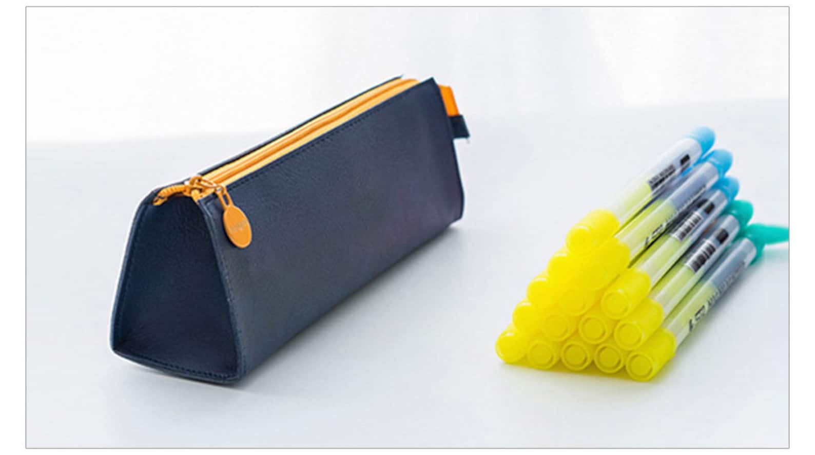 Leather Zip Pen/pencil Holder Pattern, Slim Cosmetic Case Pattern ...