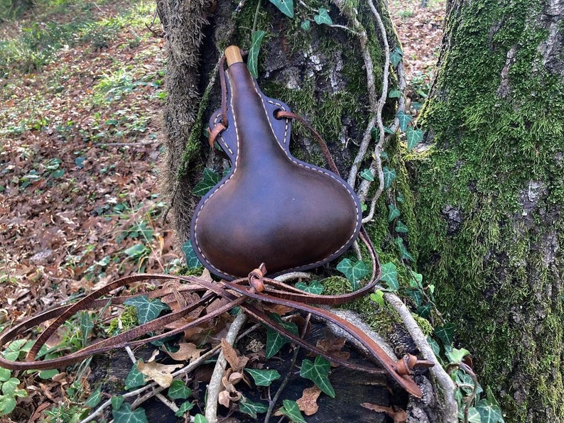 Leather Flask Pattern PDF Digital Product Leather Costrel Pattern PDF ...