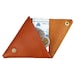 Triangle Leather Purse PDF Pattern; DIY Leather Minimalist Coin Purse ...