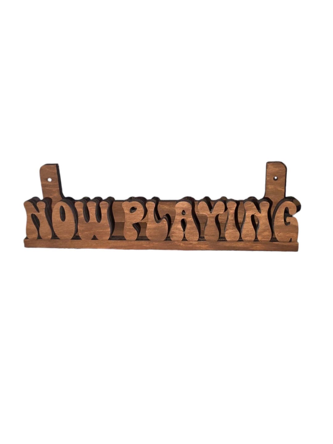 Vinyl Record Holder SVG: Now Playing Sign, Laser Cut File (digital ...
