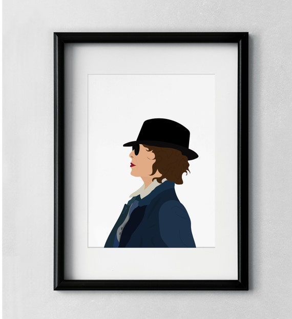 Aunt Polly Print Peaky Blinders Inspired Print Polly Gray - Etsy