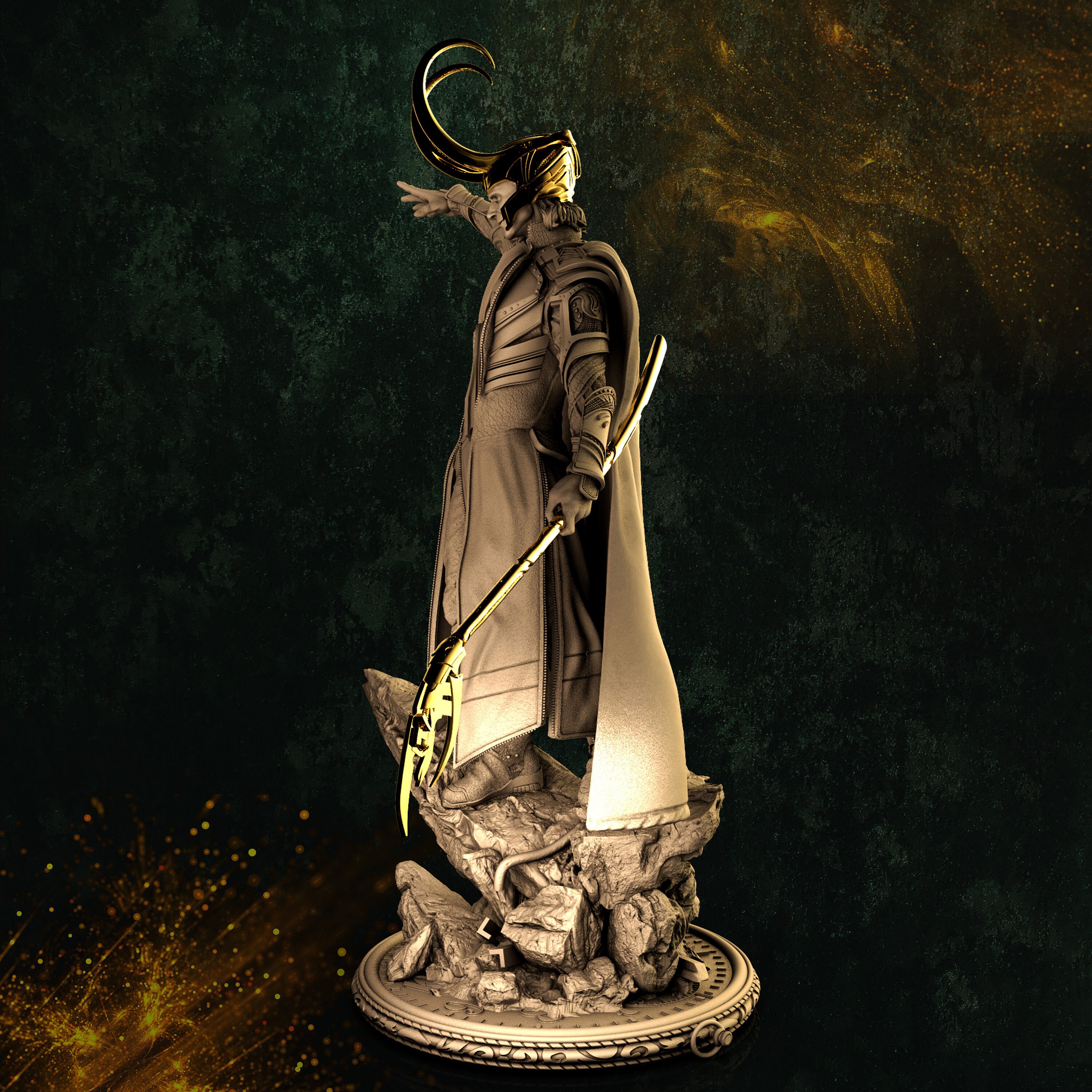 Loki Sculpture High Quality 3D Printer Files 3D STL Model - Etsy