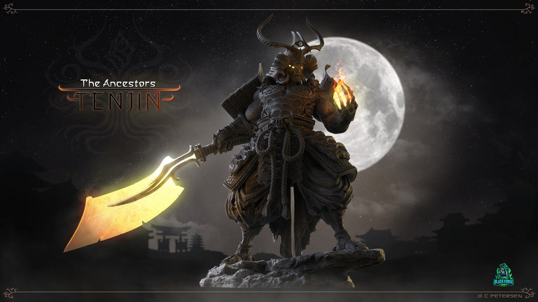 Tenjin 3D Printer Files 3D STL Model Print STL File3d - Etsy Canada