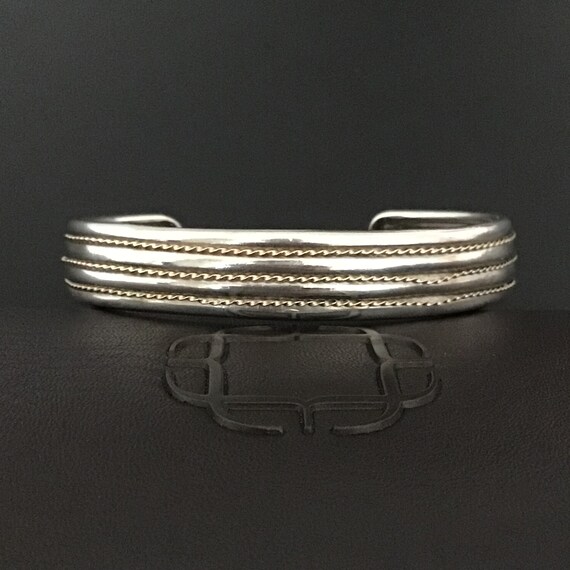 Vintage designer sterling gold - Gem