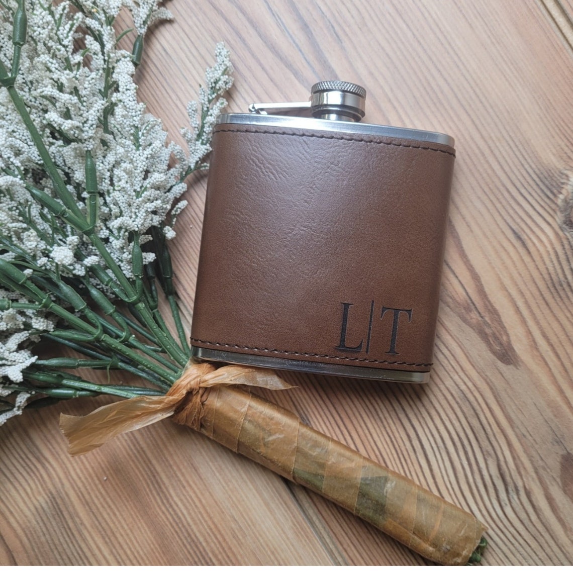 Personalized Flasks Flask for Men Wedding Monogramed - Etsy