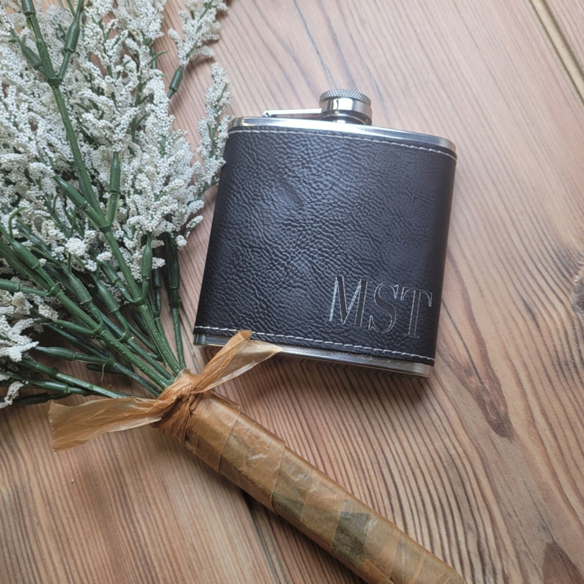 Personalized Flasks Flask for Men Wedding Monogramed - Etsy
