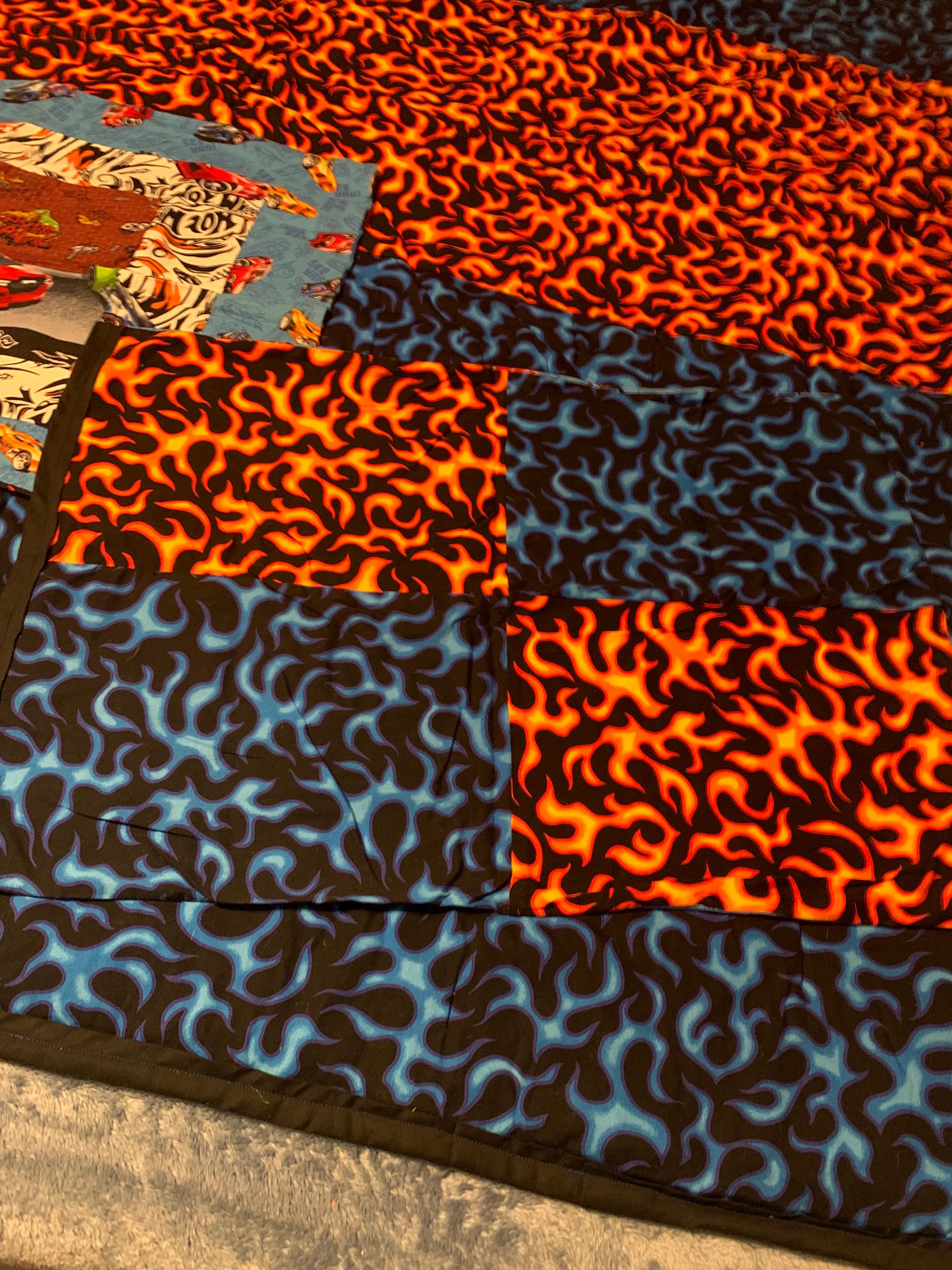 Hot Wheels Quilt - Etsy