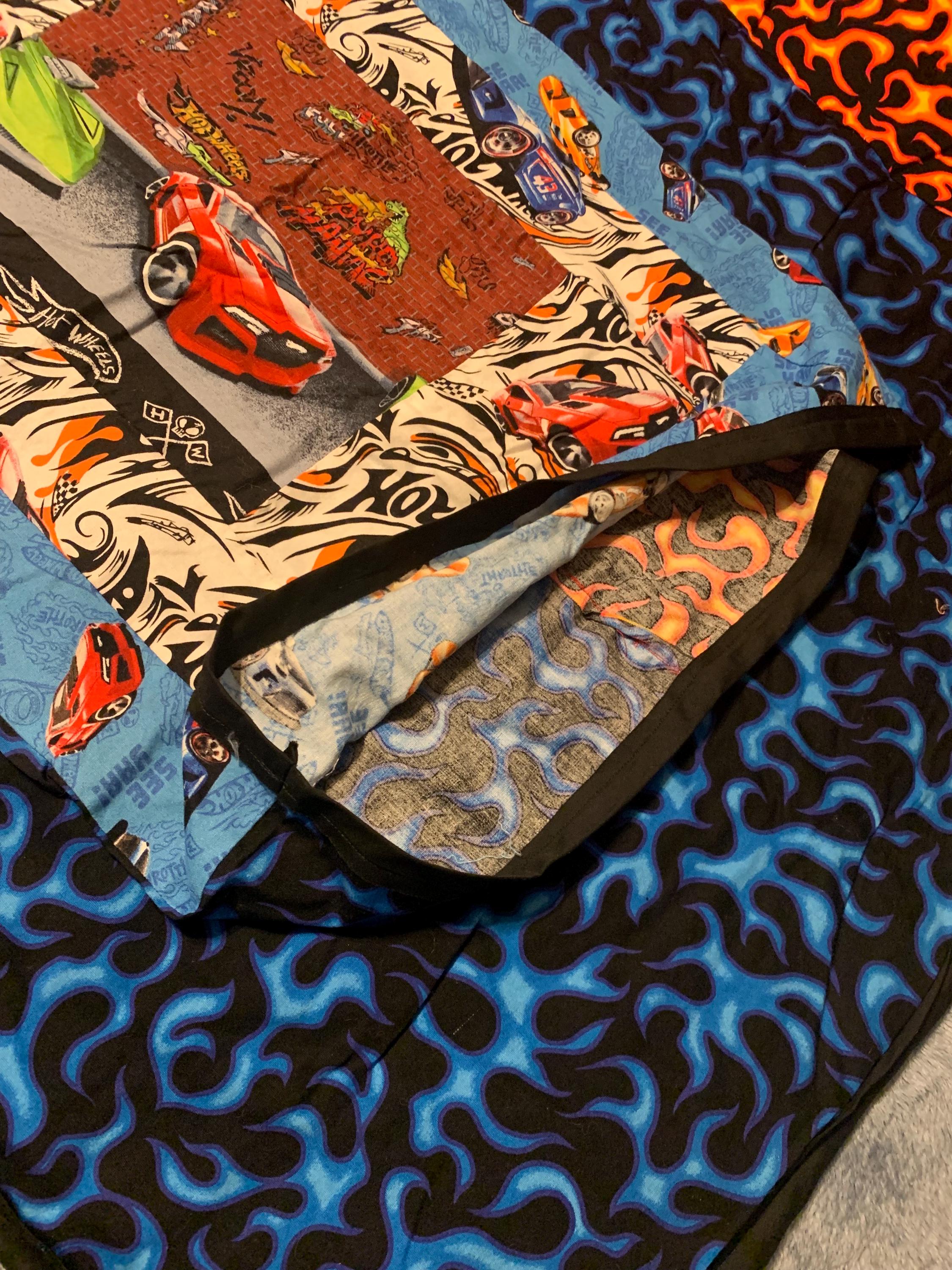 Hot Wheels Quilt - Etsy
