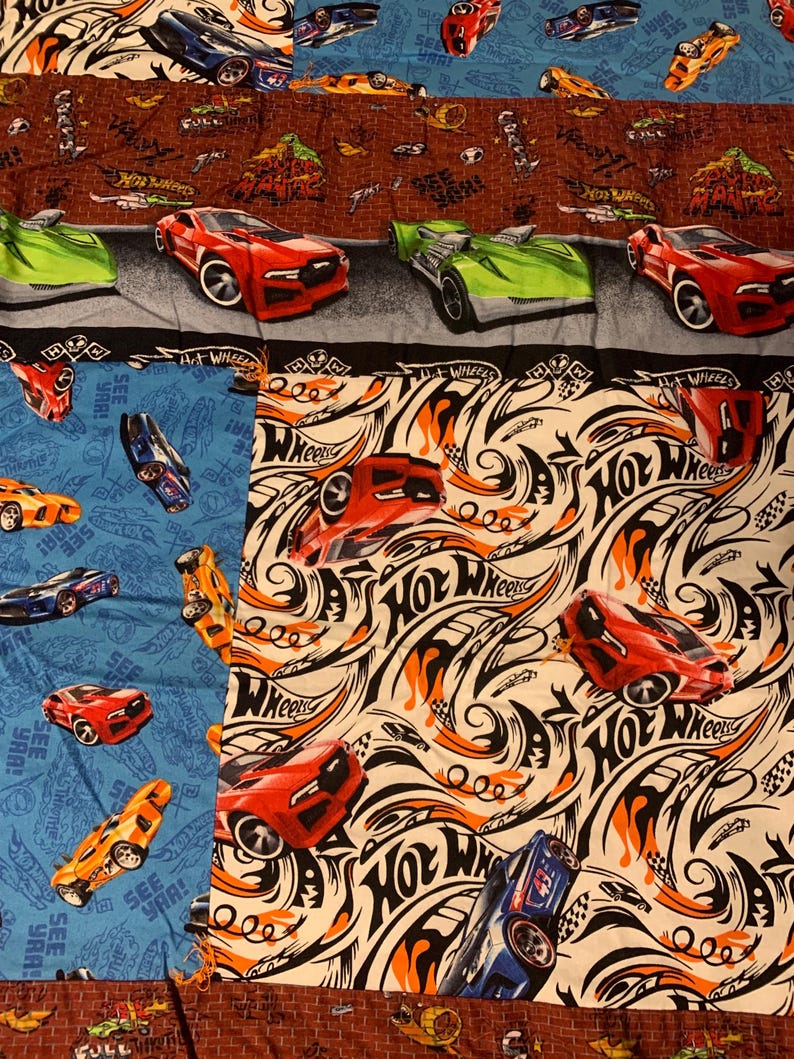 Hot Wheels Quilt - Etsy