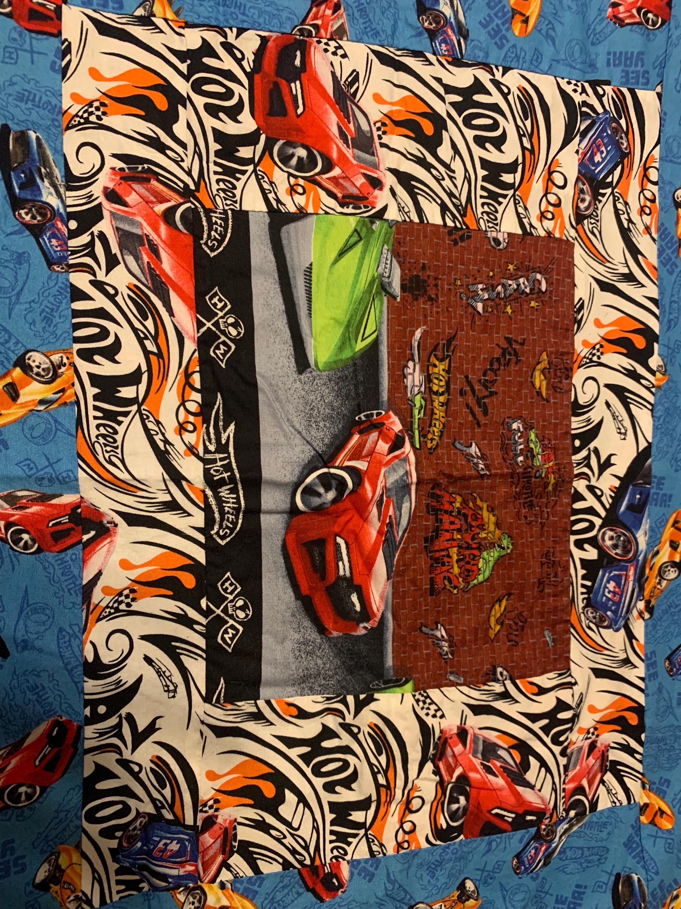Hot Wheels Quilt - Etsy