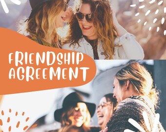 Best Friend Contract - Etsy