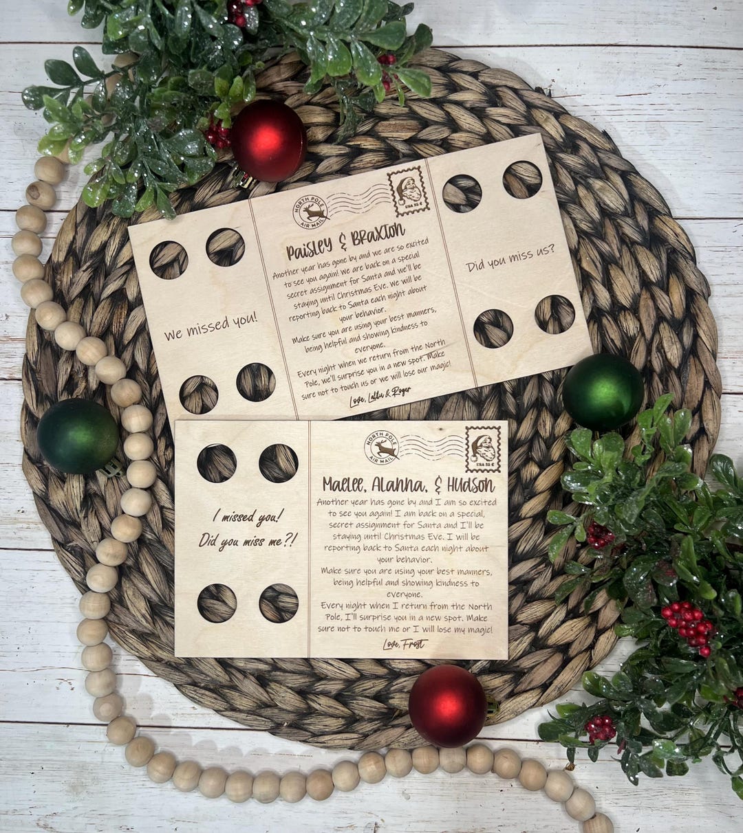 Elf Prop Post Card | Elf Welcome Back - Etsy