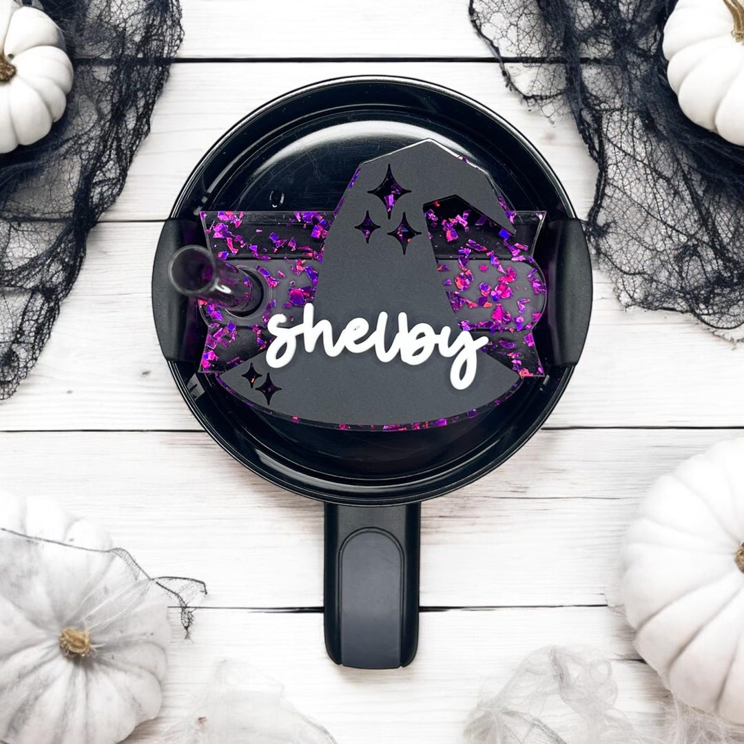 Halloween Stanley Topper | Witch Hat Stanley Topper | Holographic ...