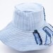 Handmade Upcycled Light Color Denim Wide Brim Sun Hat One Size up to 23 ...