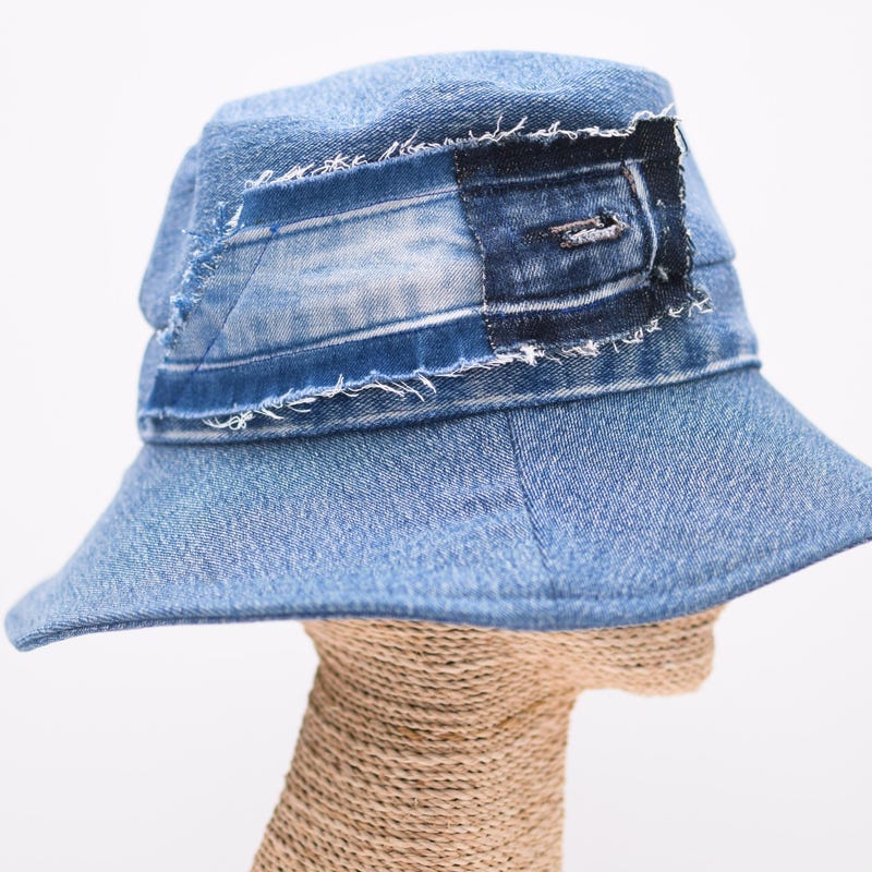 Denim Bucket Hat - Etsy