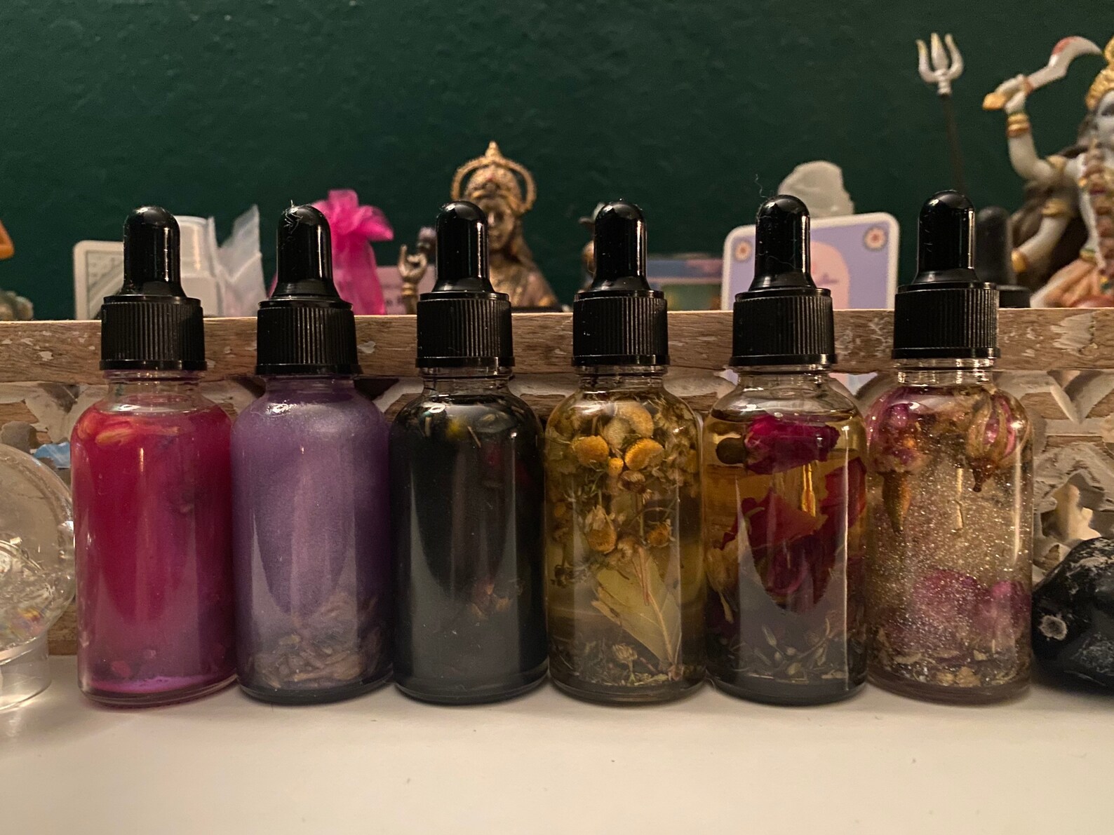 Ritual Oils Spell Oils You Pick 3 of Your Choosing 3 Ritual - Etsy
