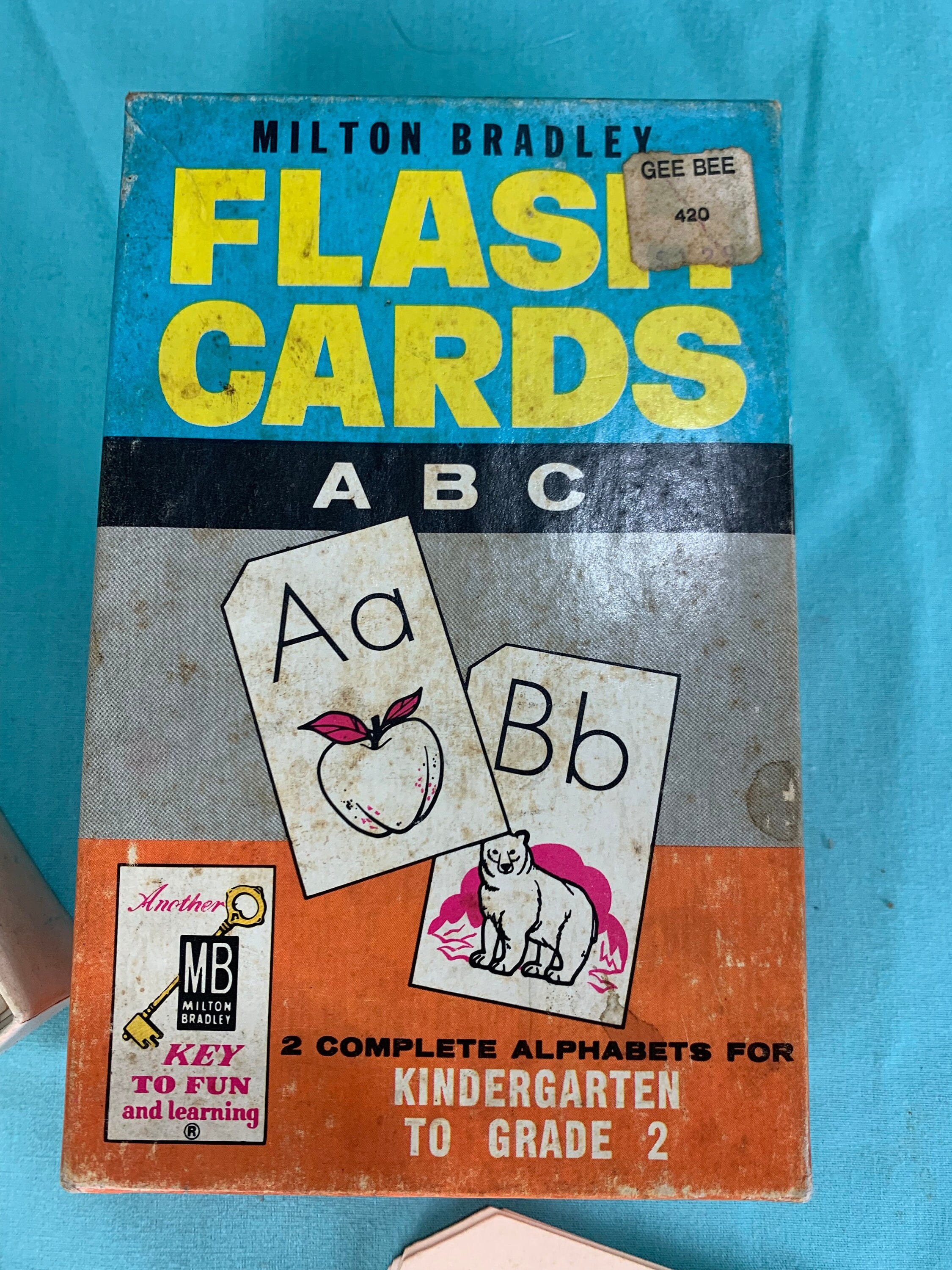 1960’s Flash Cards for Tots to Learn Their A,b,c's - Etsy