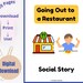 Social Story: Going Out to a Restaurant | Life Skills Lesson | Special ...