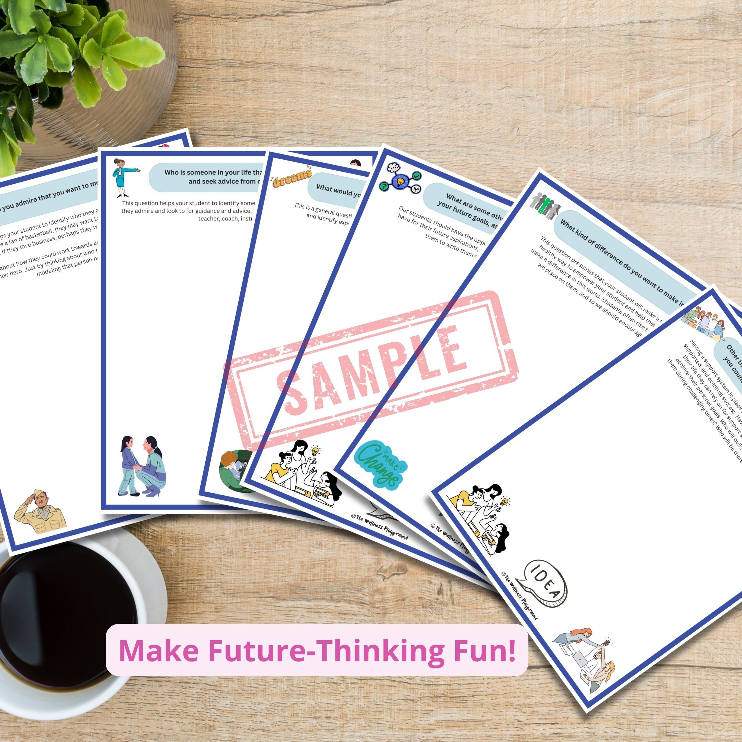 Vision Board Student Activity | Future Planning Lesson for Teens | Teen ...