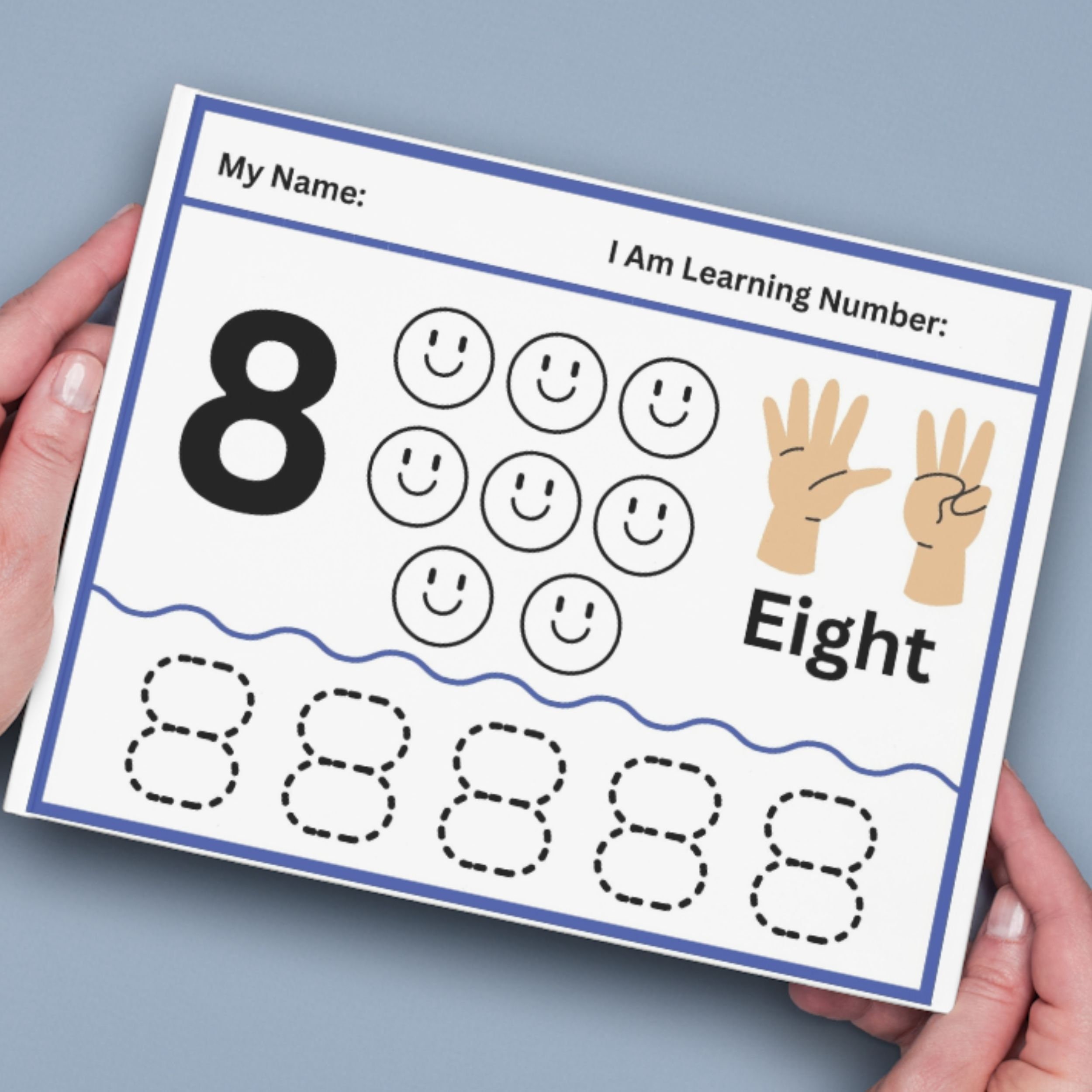 Learning Numbers 1 to 10 Counting and Writing Practice Numbers 1 to 10 ...