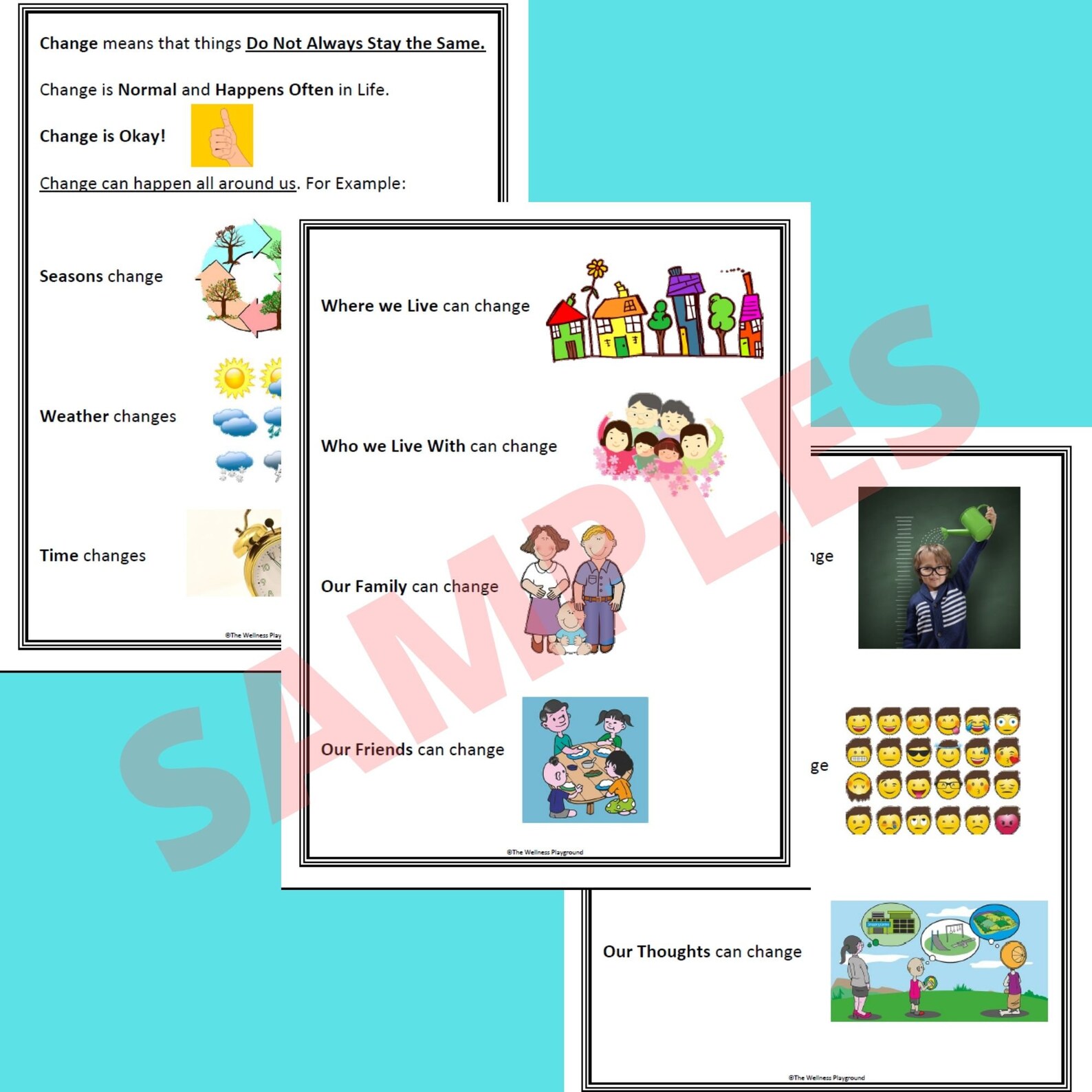 Coping With Change Social Story: Classroom Resource (digital Download ...