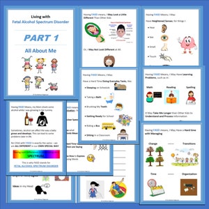 FASD Social Story & Workbook: Strategies for Students (digital Download ...
