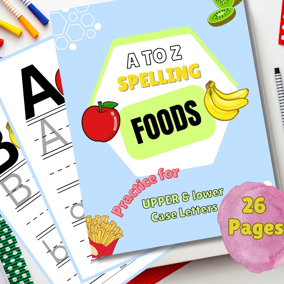 Spelling Worksheets for Elementary | A to Z Spelling Practice ...