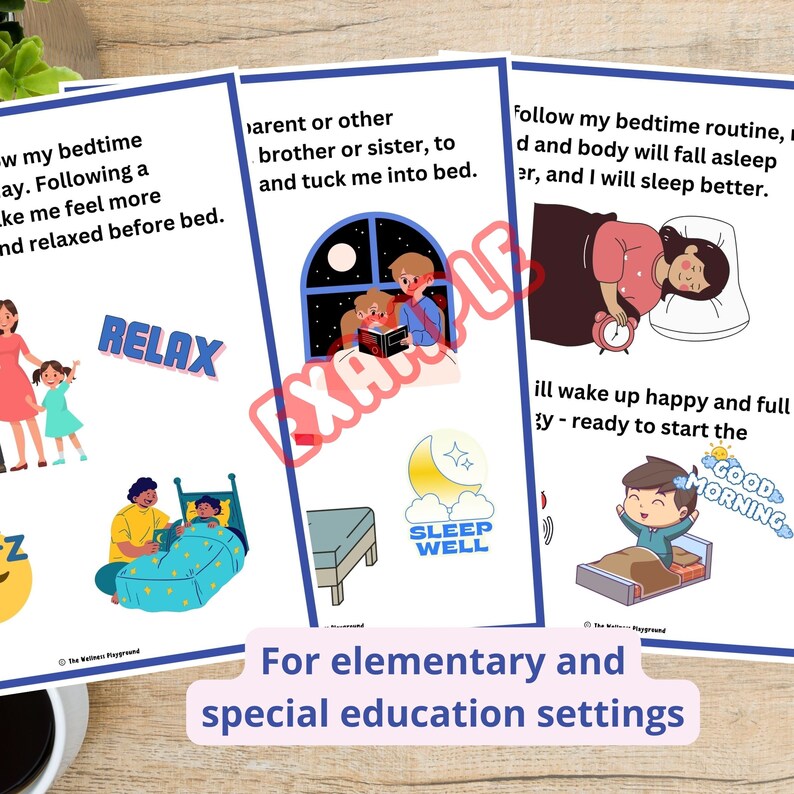 Social Story: Going to Bed (my Bedtime Routine) | Bedtime Social Story ...