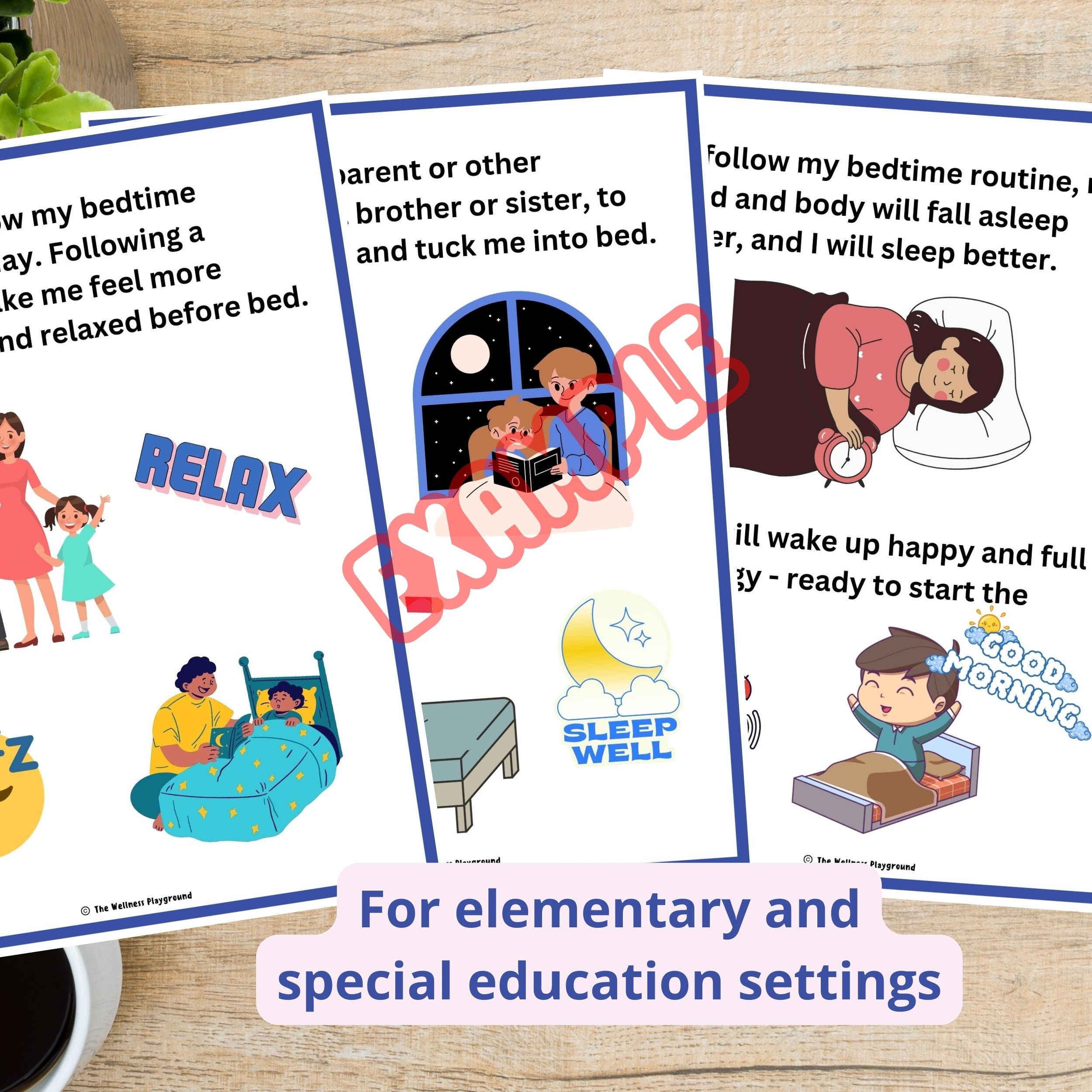 Social Story: Going to Bed (my Bedtime Routine) | Bedtime Social Story ...