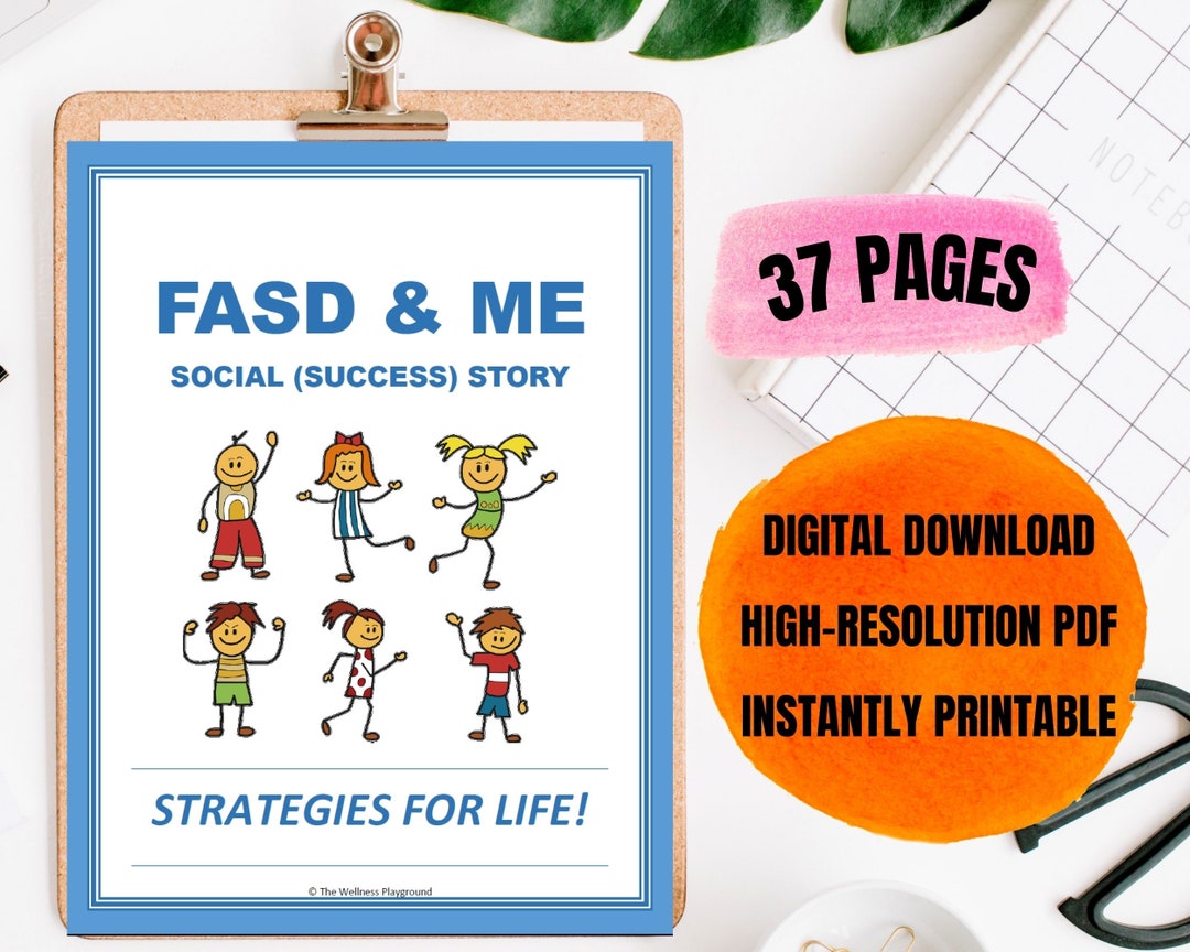 Social Story FASD Student | Digital Classroom Resource | Printable ...