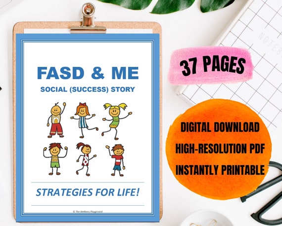 Social Story FASD Student Digital Classroom Resource | Etsy
