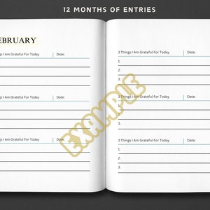 Printable Daily Gratitude Journal | Digital Gratitude Journals ...