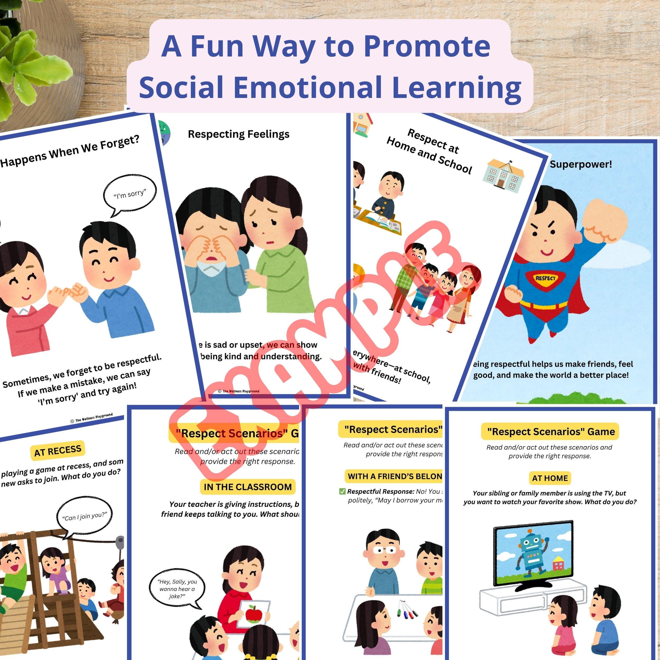 Respect Social Story & SEL Lesson for Elementary | 30-minute Classroom ...