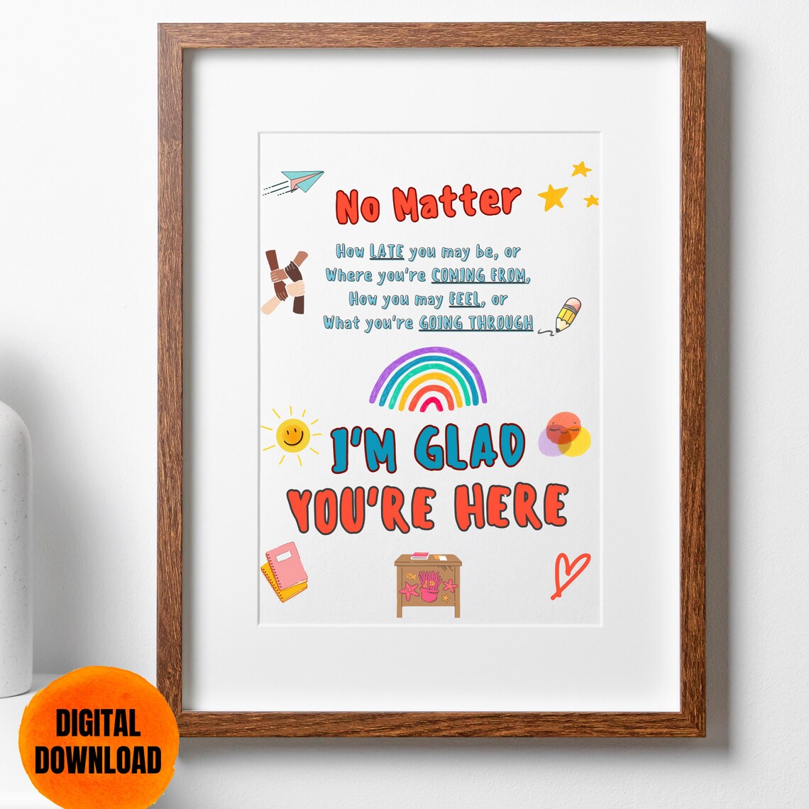 Classroom Door Poster, Classroom Welcome Sign, Printable Classroom ...