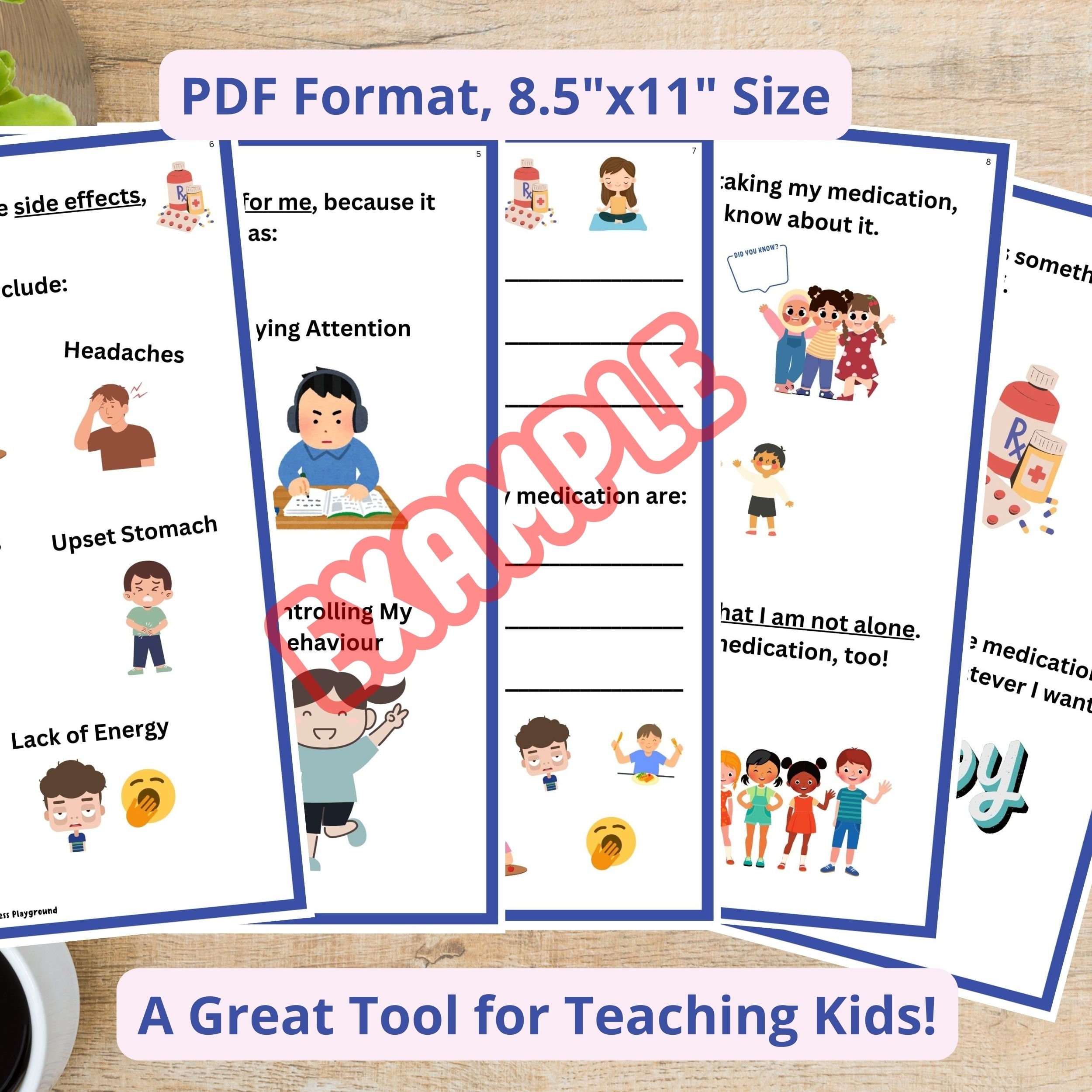 Taking Medication Social Story: ADHD Life Skills Lesson - Etsy